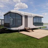 Quality 3D Model Design Modern Cabin House Space Capsule Modular Capsule Hotel for sale