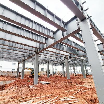 Light Steel Q345 Q235 Prefabricated Steel Structure Metal Warehouse with Easy