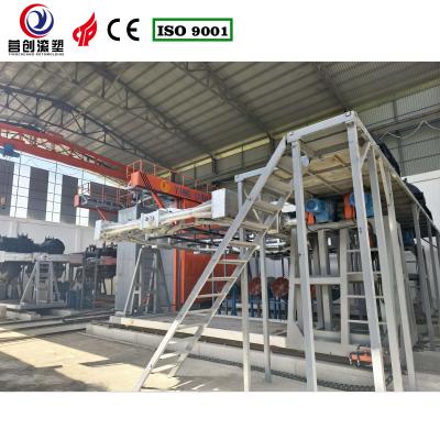 China Custom Multi-Arm Shuttle Rotomolding Machine 200-400C for sale