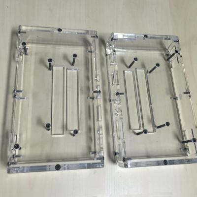 Cina Piatto acrilico lavorante di plastica su ordinazione PMMA POM Block Parts dei prodotti di CNC in vendita