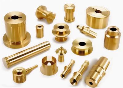 China Electroplating H62 Brass CNC Parts Machining Anti Corrosion Rapid Prototype Machining for sale