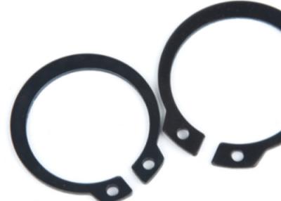 China Black Oxide Metal Washer Spring Steel Retaining Ring Axially Mounted Circlips DIN472 for sale