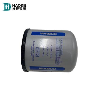 China HAODE 4329012232 Automobile Air Drying Cylinder Truck Air Drying Bottle Oil Filter Type for sale