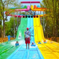 Quality Multiple Octopus Racer Slide Aqua Park Outdoor Public Sport For Leirsure for sale