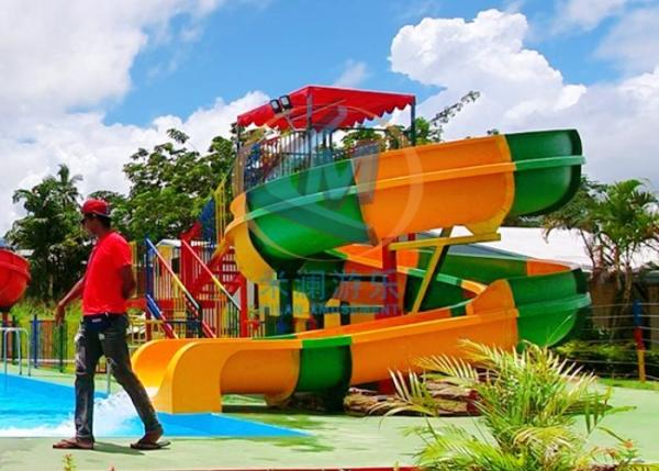 Quality Kids Commercial Water Slide For Pool Customized High Durability With Attractive for sale