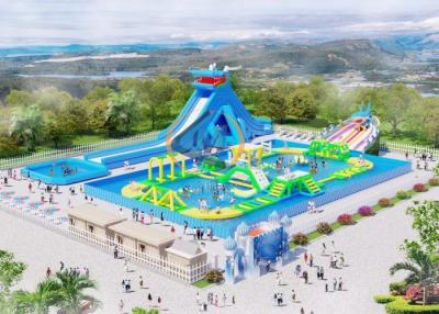China Attractive Inflatable Park Equipment Customized For Entertainment for sale