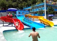 Quality Commercial Use Water Park Slide 1.9m Height Anti Ultraviolet For Family for sale