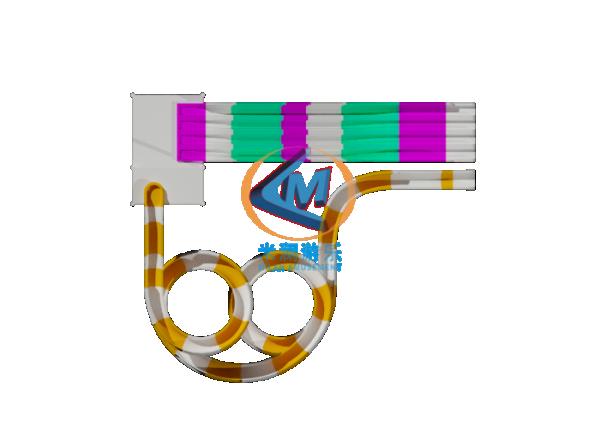 Quality H6M+H9M Custom Pool Slides Novel Water Slide With Pool Fiberglass Material for sale