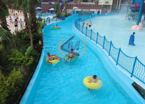 Quality Single Tube Lazy River Water Park Aquatica Lazy River 3-4m Width For Outdoor for sale