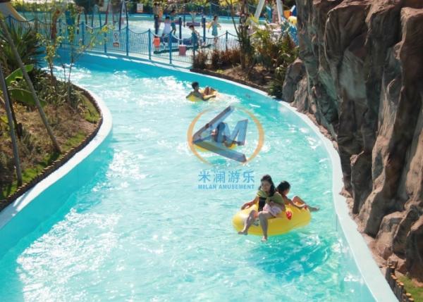 Quality Single Tube Lazy River Water Park Aquatica Lazy River 3-4m Width For Outdoor for sale