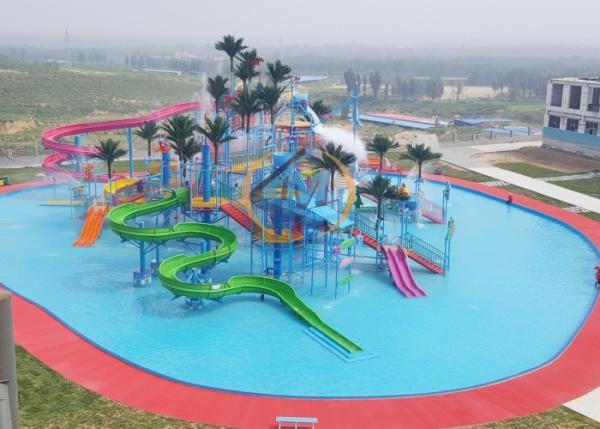 Quality Big Ocean Theme Water Feature Playground 42x30m For Commercial Use for sale