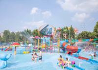 Quality Children Water Park Playground Indoor 45x35m Standard 200 People Capacity for sale