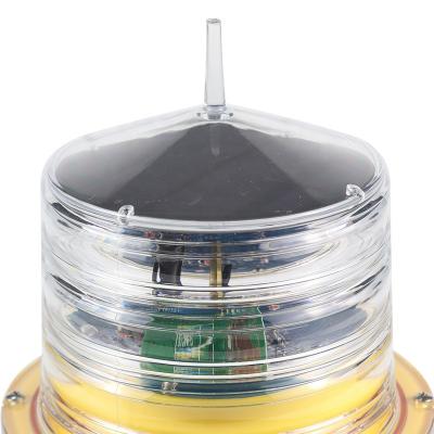 Cina High Quality PC Materials White Regular On Straight Solar Runway Side Lamp For Airfield in vendita