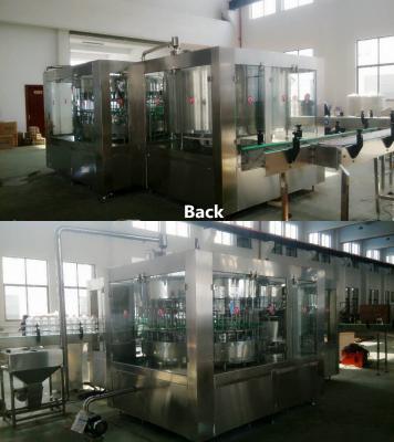 Cina Macchina automatica della capsulatrice del riempitore di Rinser della macchina di rifornimento dell'acqua acqua potabile minerale/ in vendita