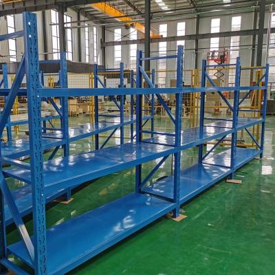 China Custom Thickness Warehouse Storage Rack Supermarket Steel Racks For Inventory Control for sale