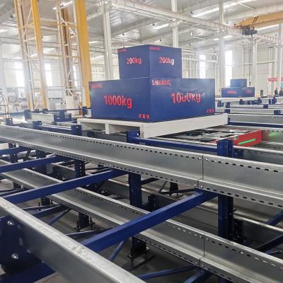 China Powder Coating Radio Shuttle Racking Adjustable High Density Storage Customized Size for sale