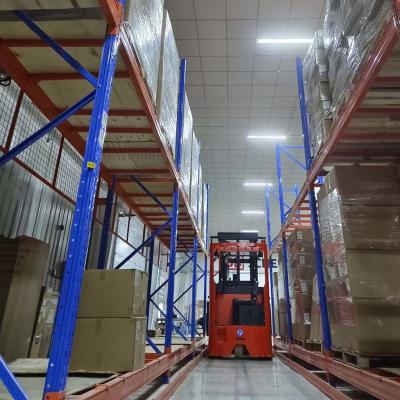 China Cold Rolled Steel VNA Rack Heavy Duty Construction Very Narrow Aisle Pallet Racking for sale