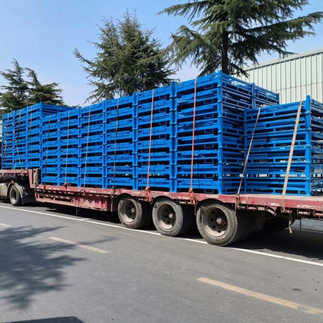Customized steel pallet box dimensions