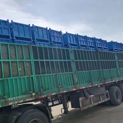 China Customized Foldable Stacking Metal Box Pallet Industrial Storage Box for sale
