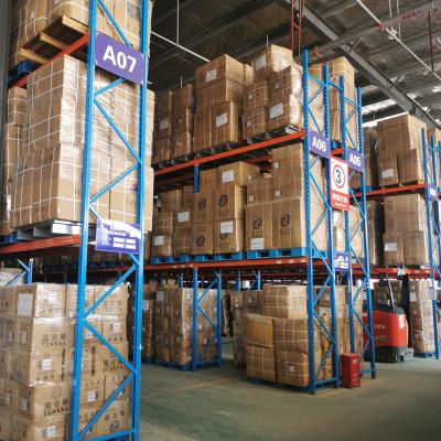 China 3000kg Per Layer Steel Industrial Pallet Racks Powder Coating Storage Material Racks for sale