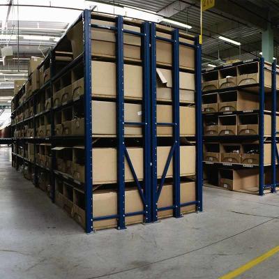 Cina Lo stoccaggio di rotolamento resistente dello SGS tormenta la scaffalatura su ordinazione del pallet 8000kg in vendita
