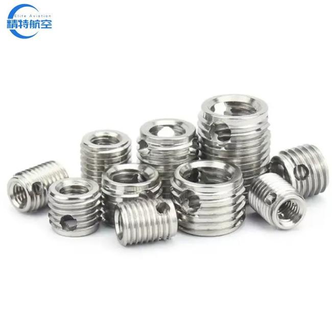 Self Tapping Thread Inserts, Slotted with Small Outside Diameter, Type 302