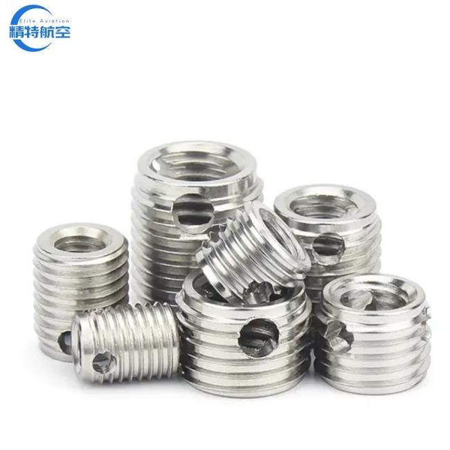 Self Tapping Thread Inserts, Slotted with Small Outside Diameter, Type 302