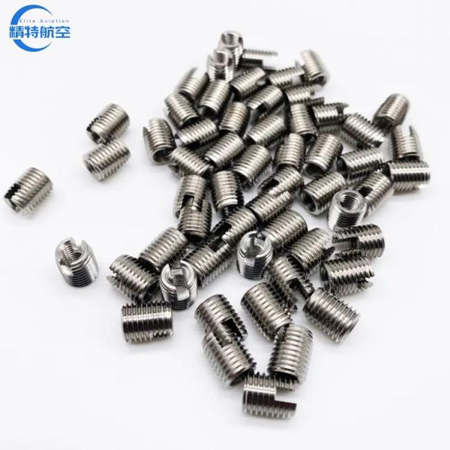 Self Tapping Thread Inserts, Slotted with Small Outside Diameter, Type 302