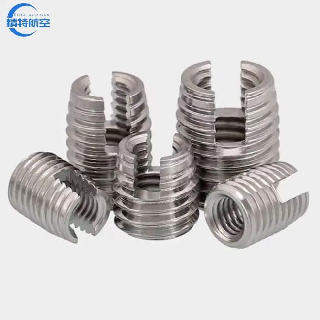 Self Tapping Thread Inserts, Slotted with Small Outside Diameter, Type 302