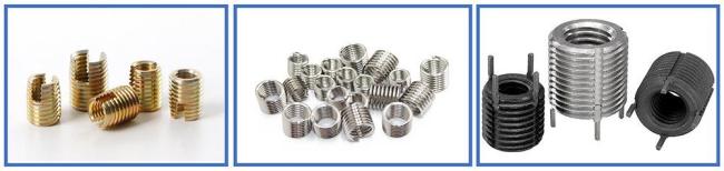 Stainless Steel 302/307/308 Style Self Tapping Threaded Inserts