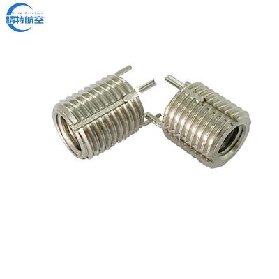 China Follow Drawing Spec M4 Stainless Steel 304 Keylocking Thread Insert in Colorful Finish for sale