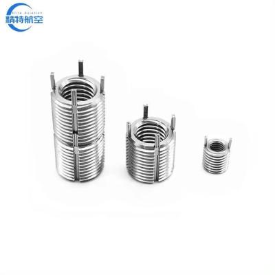 China Non Standard Stainless Steel Keenserts Key Locking Thread Insert in Zinc Plated Finish for sale