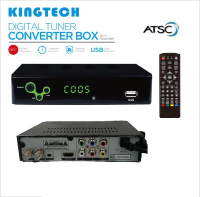 Cina Contenitore di convertitore del decoder ATSC130 Hdtv Dtv Digital di 720*1080 MPEG4 ATSC in vendita