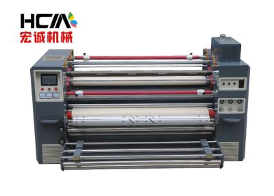 China Automatische Rolle, zum des Hitze-Transferdruck-Rollen-Presse-Maschinen-Rotes + des Graus zu rollen zu verkaufen