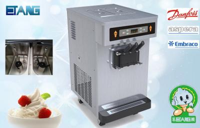 China Fabricante de gelado macio contrário 2 do saque e sabor da torção com agitador à venda