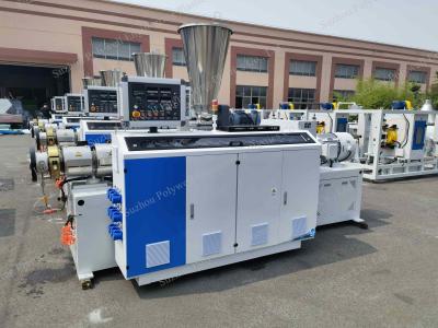 Cina Macchine per l'estrusione di tubi di PVC in plastica UPVC/CPVC 80mm 92mm in vendita