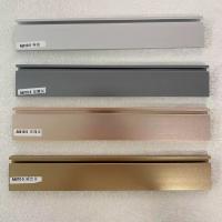 Quality Brushed Surface LED Baseboard Wall Skirting Board for Modern Design Style Floor Trim for sale
