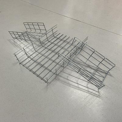 China Wall Mounted HDG B Line Basket Tray Fire Resistant 100x100 For Data Center for sale