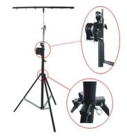 Quality Outdoor Heavy Duty Lifting Tower Lighting Truss Stand / Material is Steel/ Height can be adujustable for sale