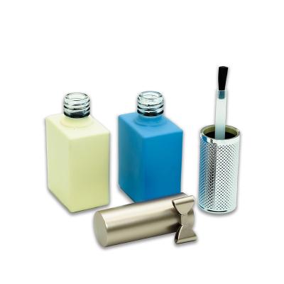Cina Lo smalto di lucentezza di LOGO 15ml dell'OEM imbottiglia la bottiglia quadrata polacca del gel acrilico in vendita