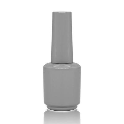 Cina bottiglia uv dello smalto del gel del quadrato di vetro vuoto lucido di 5ml 10ml 12ml 15ml con la spazzola in vendita