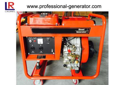 China Tragbare des Ausgangs5.5kw Anschlag-Luftkühlung Electric Power-Generator-4 zu verkaufen