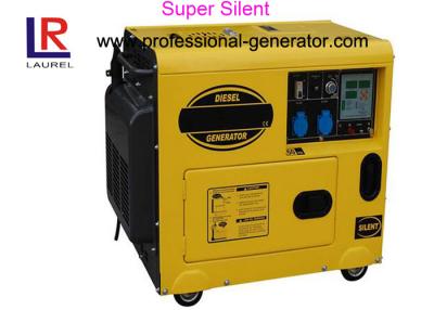 Cina Generatore guidato diesel elettrico di inizio 5kw con il serbatoio di combustibile di monofase 14.5L di CA in vendita