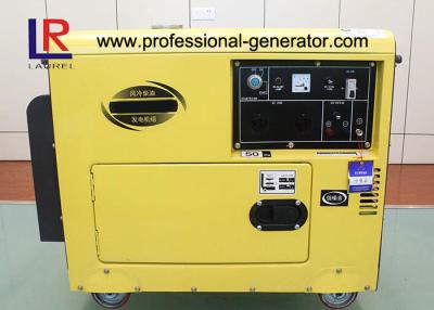 Cina Generatore diesel di monofase 5kVA di CA piccolo con 17L il serbatoio di combustibile, Apollo 24Ah in vendita