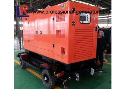 Cina Generatore diesel raffreddato ad acqua Cummins Engine del rimorchio 100kVA con il baldacchino insonorizzato in vendita