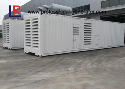 Cina Tipo gruppo elettrogeno del contenitore diesel di 1000kw con la norma del CE di Cummins KTA50-G3, a basso rumore in vendita