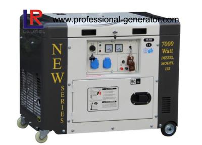 Cina Generatore di corrente diesel portatile di monofase 50HZ 6.5kVA con l'inizio elettrico in vendita