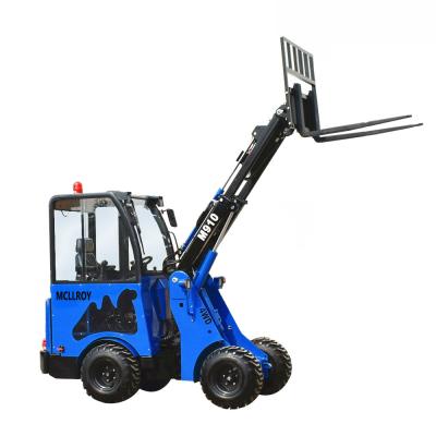 Cina 4x4 0,5 CBM Mini Telescopic Articulating Wheel Tractor in vendita
