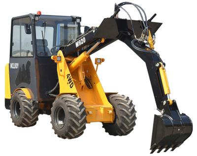 Cina 24km/h schemi sequenza di funzionamento 2000kg Mini Wheel Loader With Rock attaccano il secchio in vendita