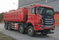 Quality High Efficiency Garbage Dump Truck Transporting Sludge With Via Rear Unloading for sale
